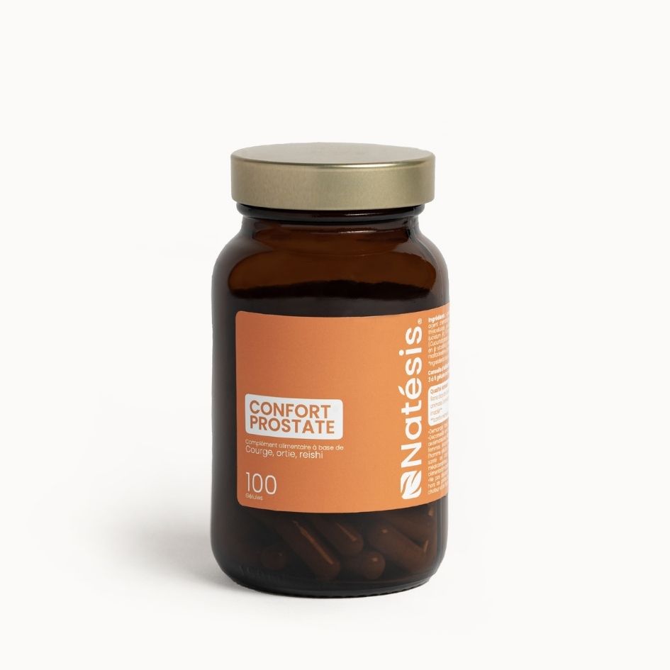 Complément alimentaire pour homme : Prostate & Confort urinaire – Natésis